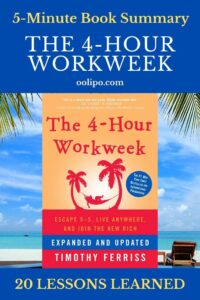 The 4-Hour Workweek Summary (5 Minutes): 20 Lessons Learned & PDF