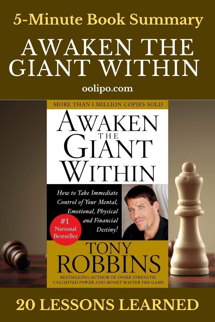 Awaken the Giant Within Summary (5 Minutes): 20 Lessons Learned & PDF Awaken the Giant Within Summary (5 Minutes): 20 Lessons Learned & PDF
