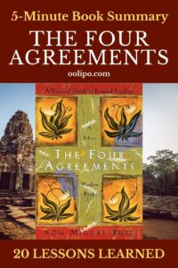 The Four Agreements Summary (5 Minutes): 20 Lessons Learned & PDF