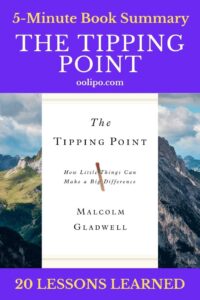 The Tipping Point Summary (5 Minutes): 20 Lessons Learned & PDF file